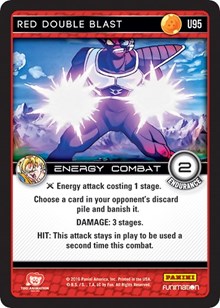 Red Double Blast - Panini: Vengeance - Dragon Ball Z TCG