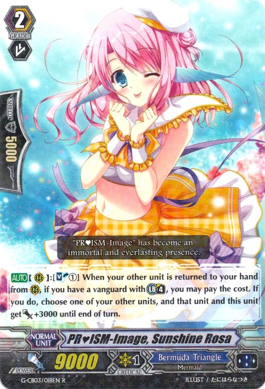 PRISM-Image, Sunshine Rosa - G-CB03: Blessing of Divas - Cardfight Vanguard