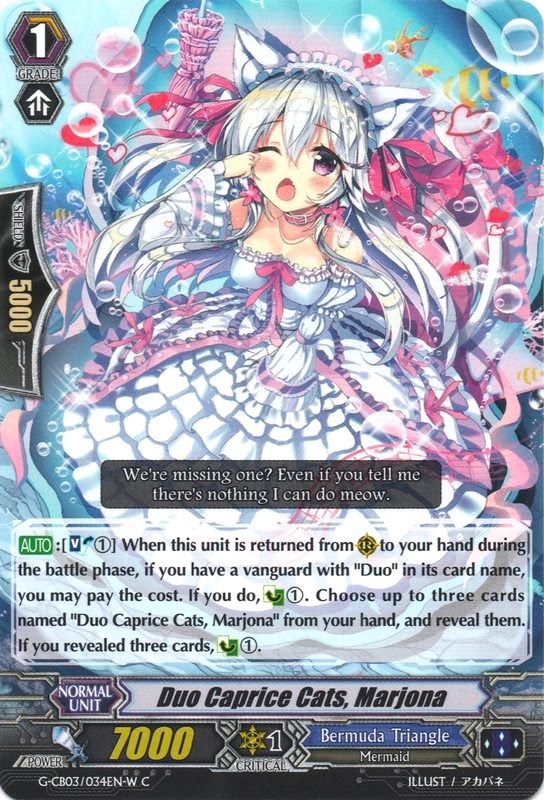 Duo Caprice Cats, Marjona (White) - G-CB03: Blessing of Divas ...