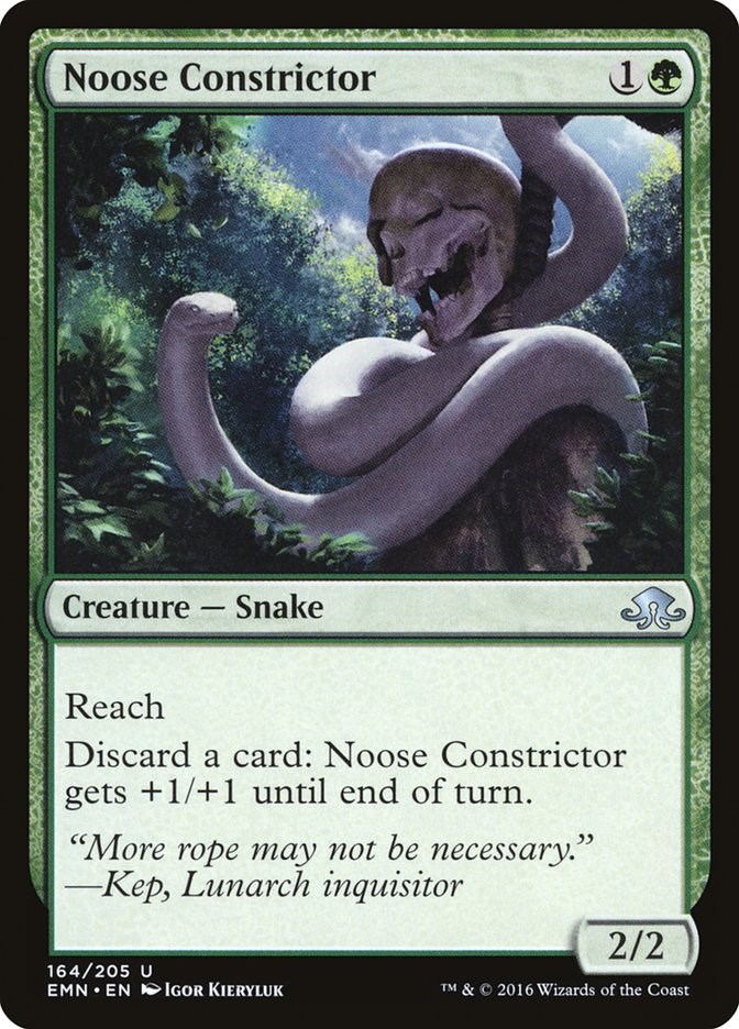 Noose Constrictor - Eldritch Moon - Magic: The Gathering