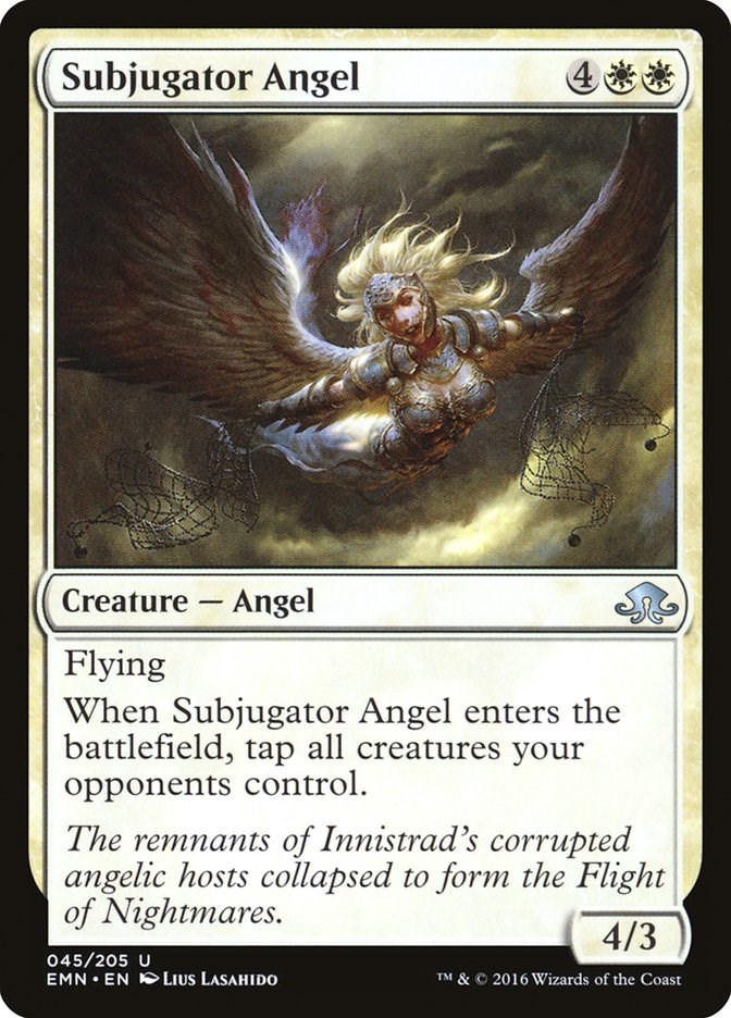 Subjugator Angel - Eldritch Moon - Magic: The Gathering