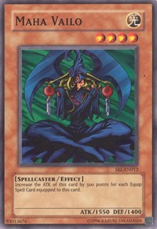 Maha Vailo - Spell Ruler - YuGiOh