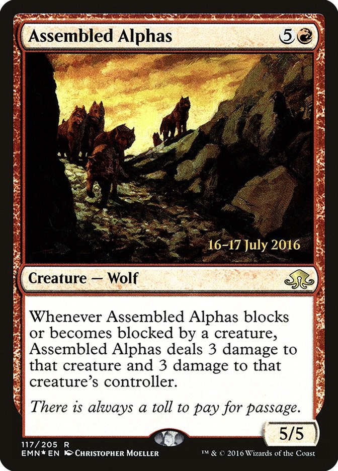 Assembled Alphas - Prerelease Cards - Magic: The Gathering