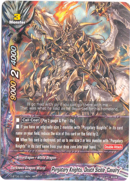 Purgatory Knights, Death Sickle "Cavalry" - Roar! Invincible Dragon ...