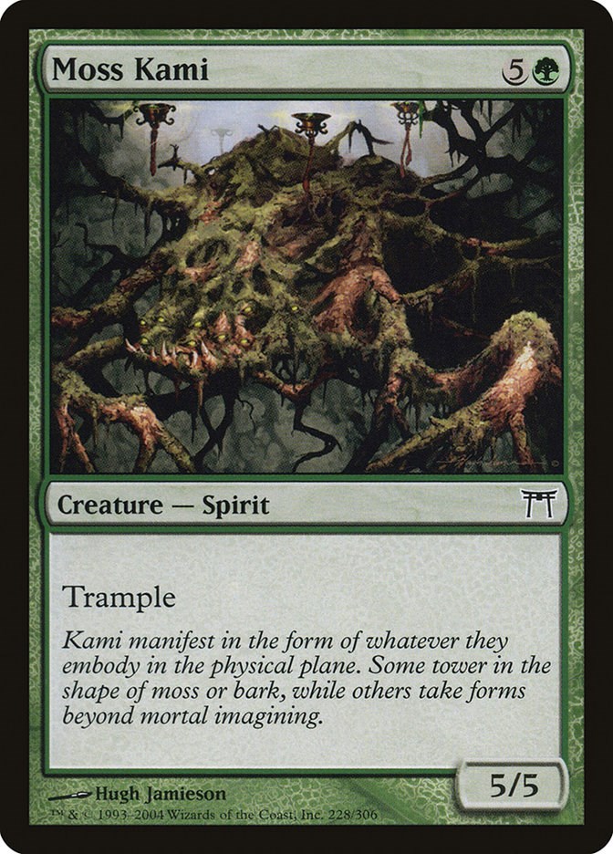 Moss Kami - Champions of Kamigawa - Magic: The Gathering