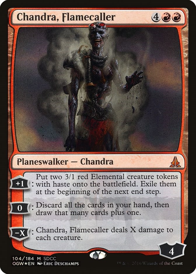 Chandra, Flamecaller (SDCC 2016 Exclusive) - Media Promos - Magic: The Gathering
