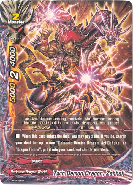 Twin Demon Dragon, Zahhak - Promo Cards - Future Card BuddyFight