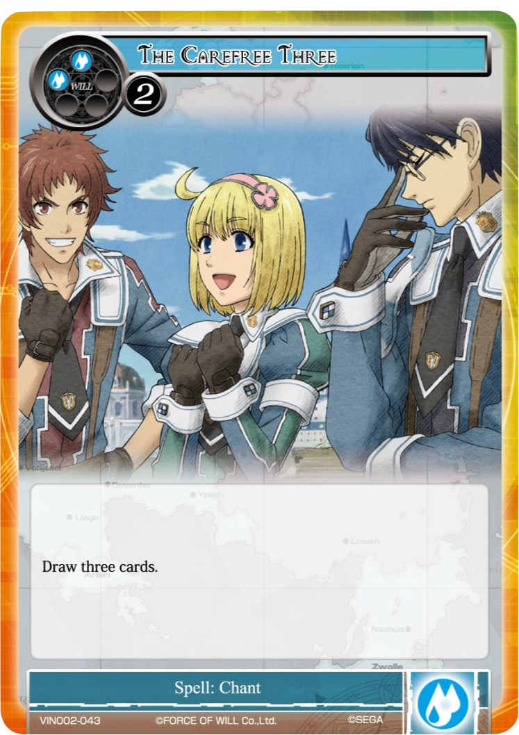 The Carefree Three - Vingolf 2 - Valkyria Chronicles - Force of Will