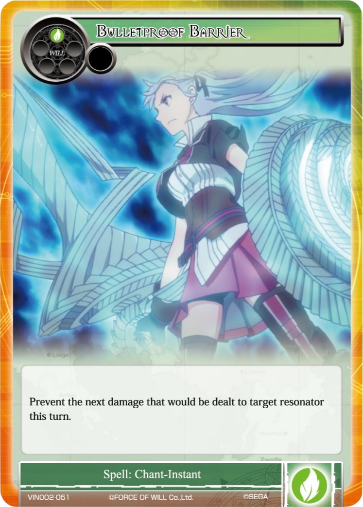 Bulletproof Barrier - Vingolf 2 - Valkyria Chronicles - Force of Will