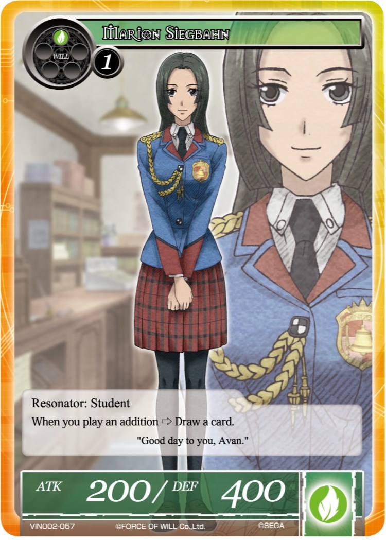 Marion Siegbahn - Vingolf 2 - Valkyria Chronicles - Force of Will