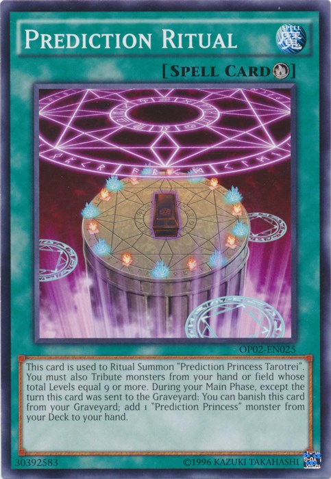 Prediction Ritual - OTS Tournament Pack 2 - YuGiOh