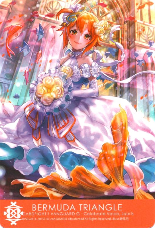 Bermuda Triangle - Celebrate Voice, Lauris - Clan Cards - Cardfight ...