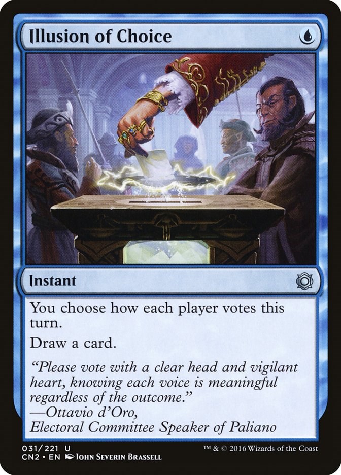 Illusion of Choice - Conspiracy: Take the Crown - Magic: The Gathering
