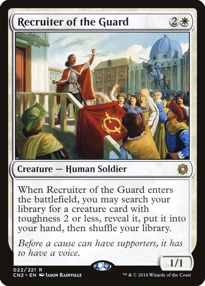 Recruiter of the Guard - Conspiracy: Take the Crown - Magic: The Gathering