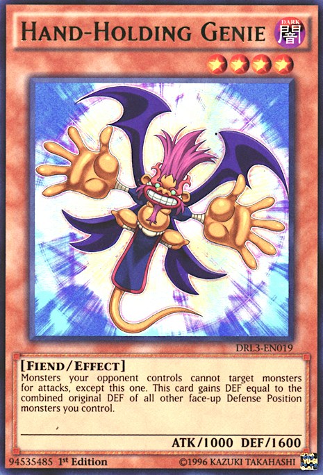 Hand-Holding Genie - Dragons of Legend: Unleashed - YuGiOh
