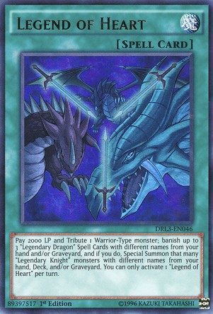 Legend of Heart - Dragons of Legend: Unleashed - YuGiOh