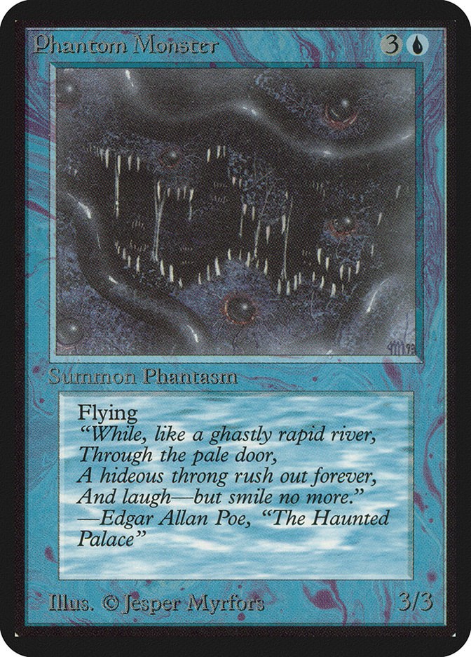 Phantom Monster - Alpha Edition - Magic: The Gathering