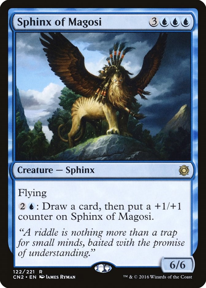 Sphinx of Magosi - Conspiracy: Take the Crown - Magic: The Gathering
