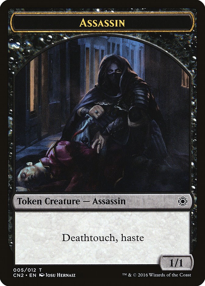 Assassin Token - Conspiracy: Take the Crown - Magic: The Gathering