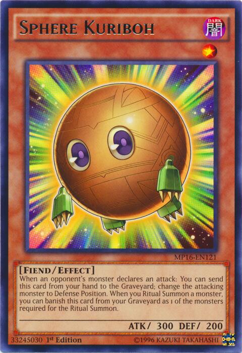 Sphere Kuriboh - 2016 Mega-Tins Mega Pack - YuGiOh