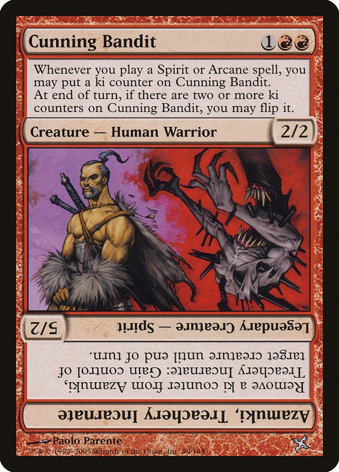 Cunning Bandit - Betrayers of Kamigawa - Magic: The Gathering