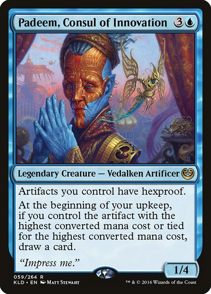 Padeem, Consul of Innovation - Kaladesh - Magic: The Gathering