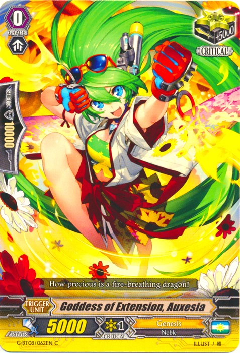 Goddess of Extension, Auxesia - Absolute Judgment - Cardfight Vanguard
