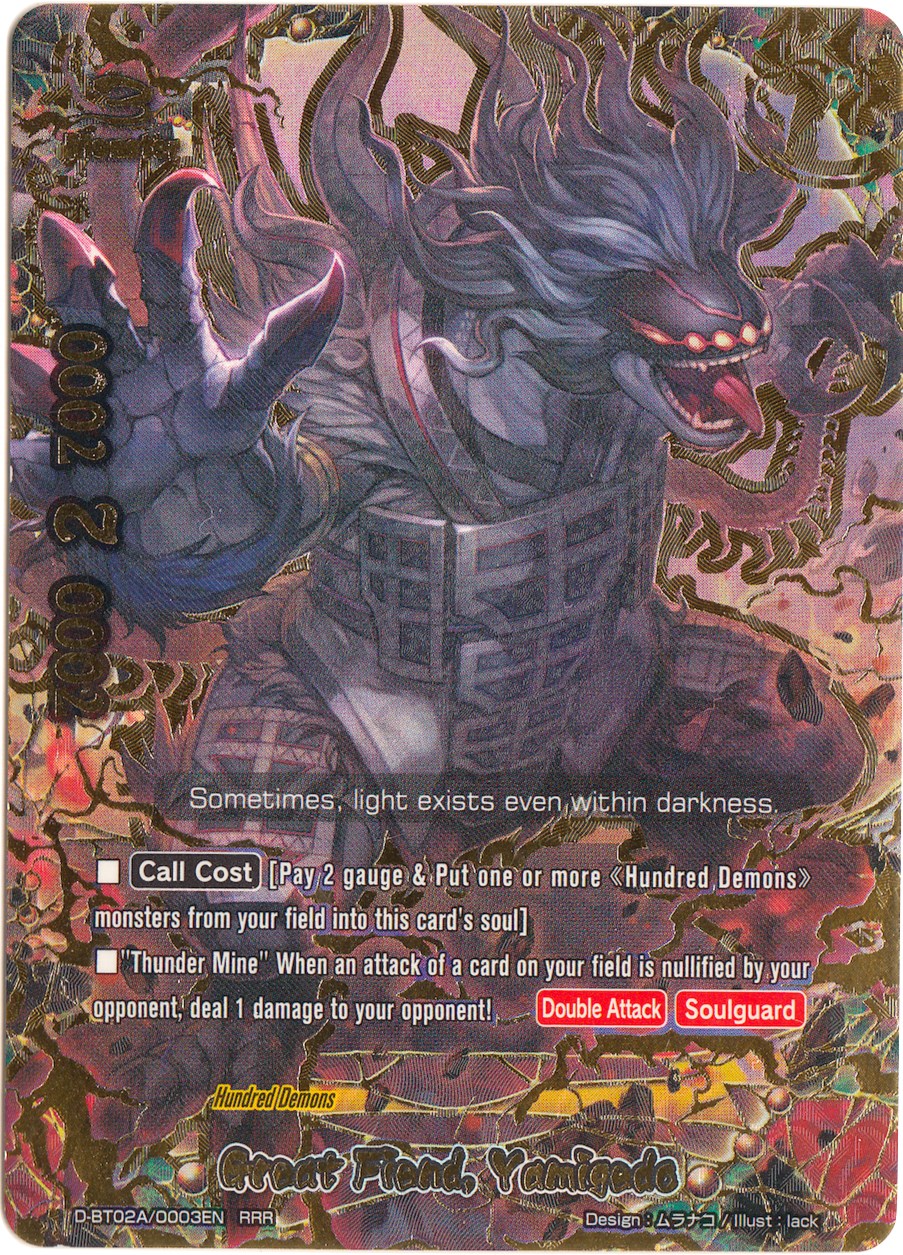 Great Fiend, Yamigedo - Four Dimensions - Future Card BuddyFight