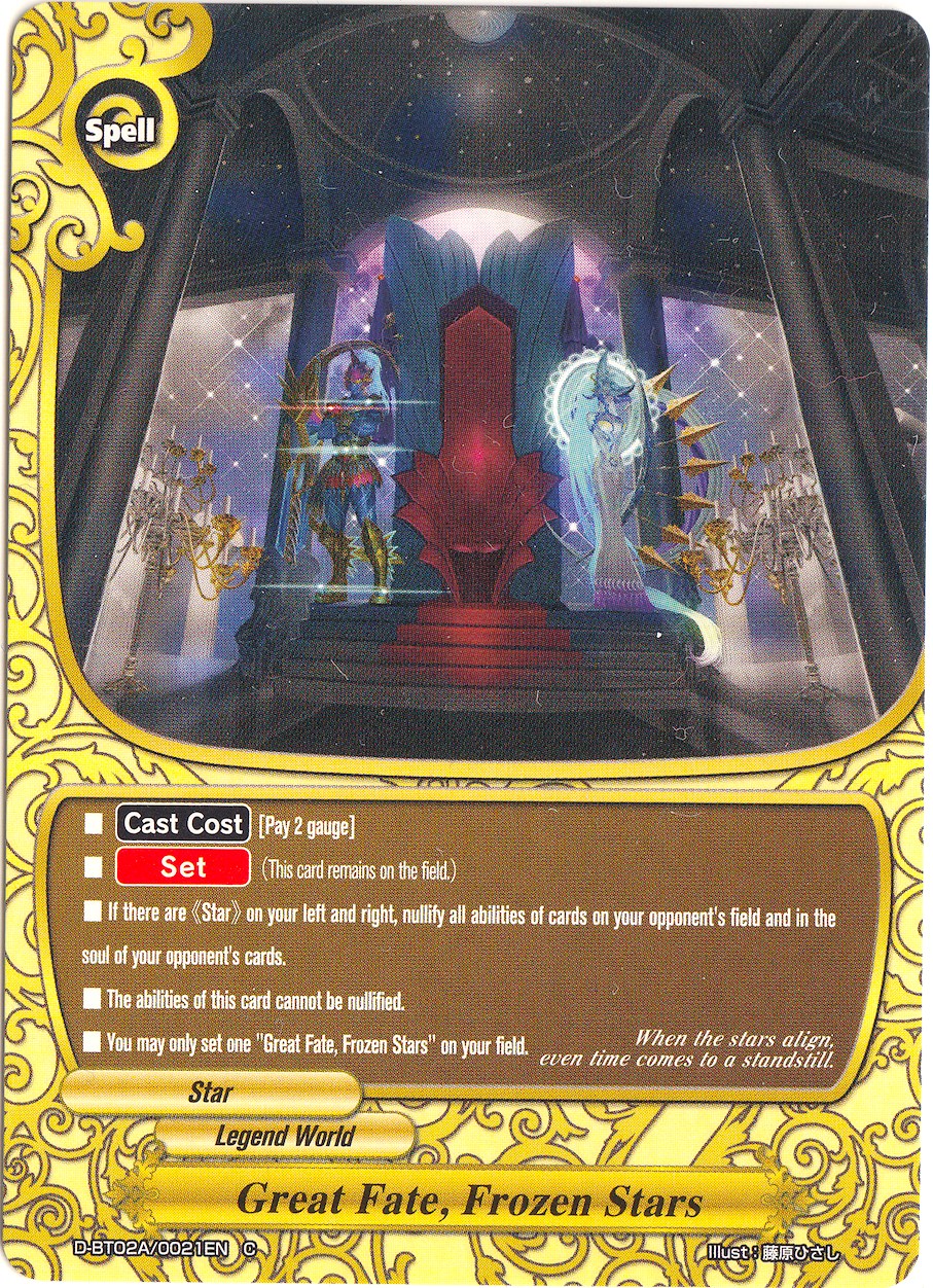 Great Fate, Frozen Stars - Four Dimensions - Future Card BuddyFight