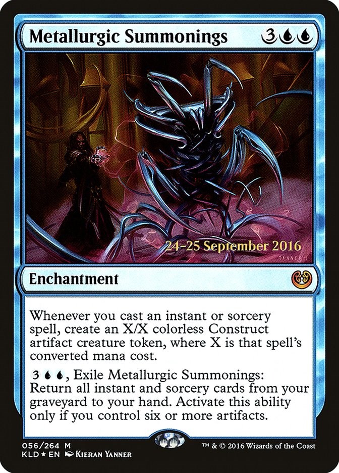 Metallurgic Summonings - Prerelease Cards - Magic: The Gathering