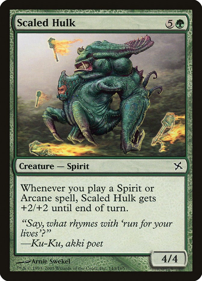 Scaled Hulk - Betrayers of Kamigawa - Magic: The Gathering
