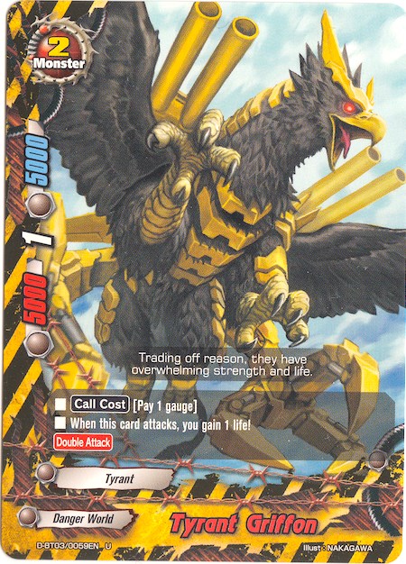 Tyrant Griffon - Annihilate! Great Demonic Dragon!! - Future Card ...