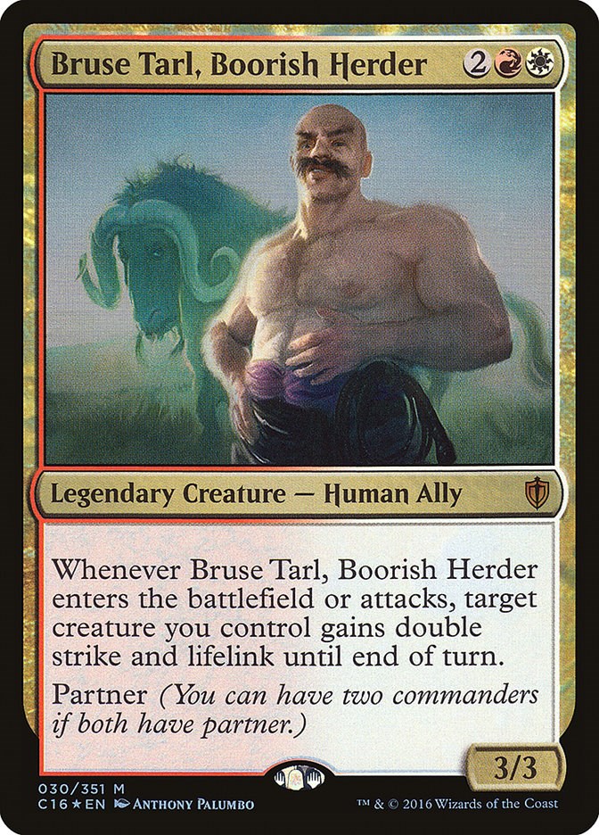 Bruse Tarl, Boorish Herder - Commander 2016 - Magic: The Gathering