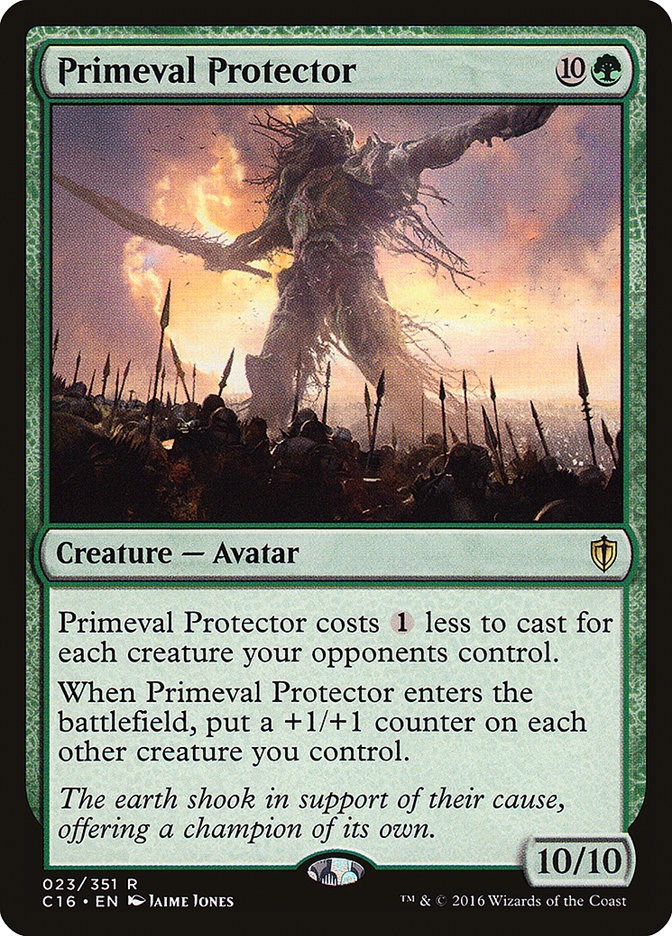 Primeval Protector - Commander 2016 - Magic: The Gathering
