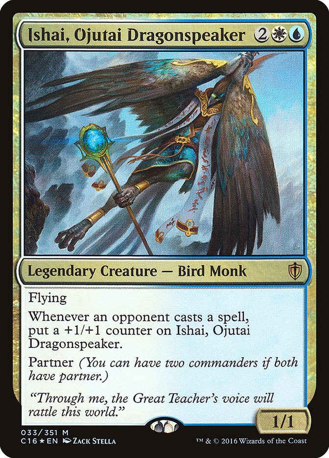 Ishai, Ojutai Dragonspeaker - Commander 2016 - Magic: The Gathering