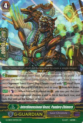 Interdimensional Beast, Pandora Chimera - G-CB04: Gear of Fate ...
