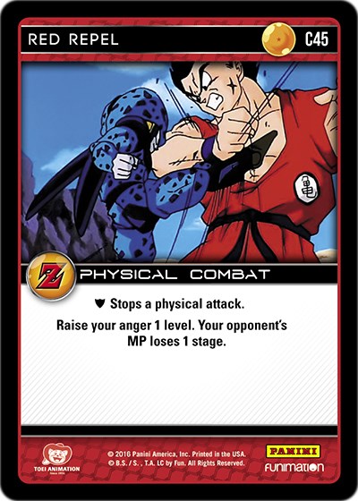 Red Repel - Panini: Awakening - Dragon Ball Z TCG