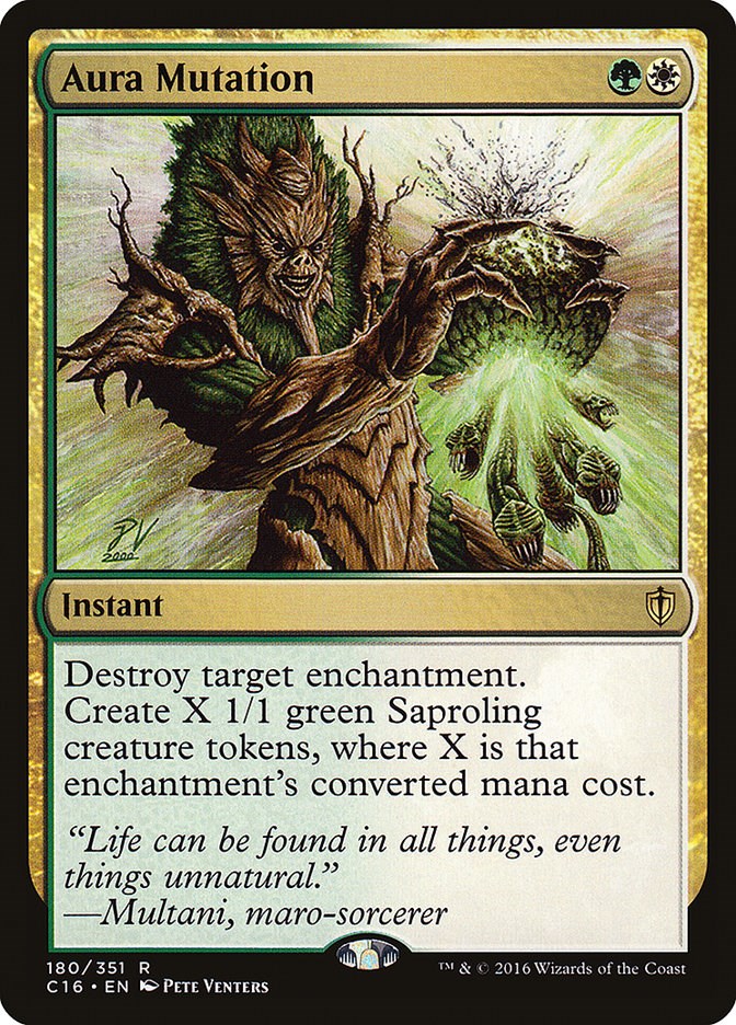 Aura Mutation - Commander 2016 - Magic: The Gathering