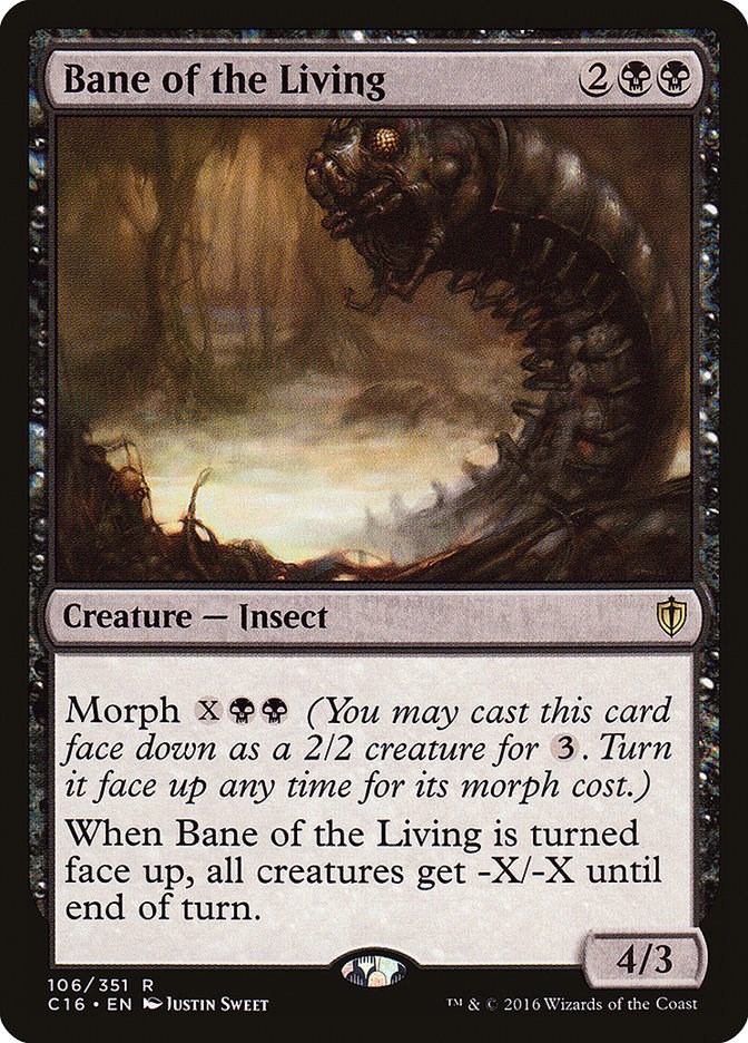Bane of the Living - Commander 2016 - Magic: The Gathering