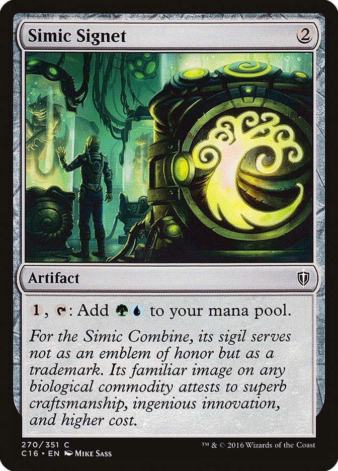 Simic Signet - Commander 2016 - Magic: The Gathering