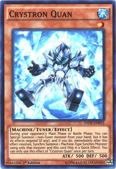 Crystron Quan - Invasion: Vengeance - YuGiOh