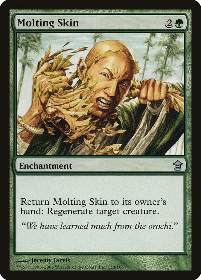 Molting Skin - Saviors of Kamigawa - Magic: The Gathering