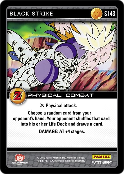 Black Strike - Panini: Awakening - Dragon Ball Z TCG