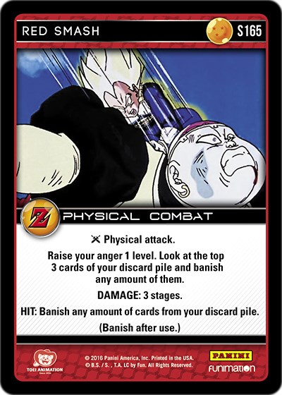 Red Smash - Panini: Awakening - Dragon Ball Z TCG