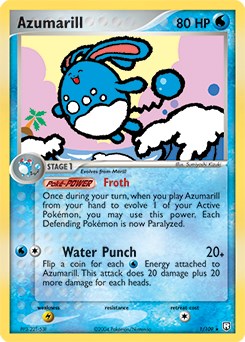 Azumarill - 1/109 (EX Team Rocket Returns) - Deck Exclusives - Pokemon