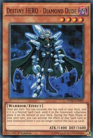 Destiny HERO - Diamond Dude - Destiny Soldiers - YuGiOh