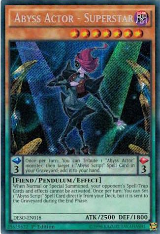 Abyss Actor - Superstar - Destiny Soldiers - YuGiOh