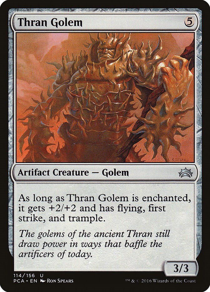 Thran Golem - Planechase Anthology - Magic: The Gathering