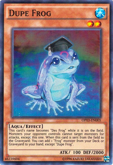 Dupe Frog - OTS Tournament Pack 3 - YuGiOh