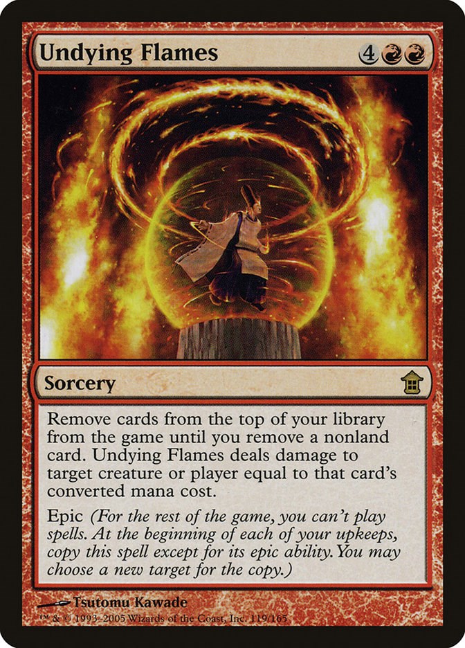 Undying Flames - Saviors of Kamigawa - Magic: The Gathering